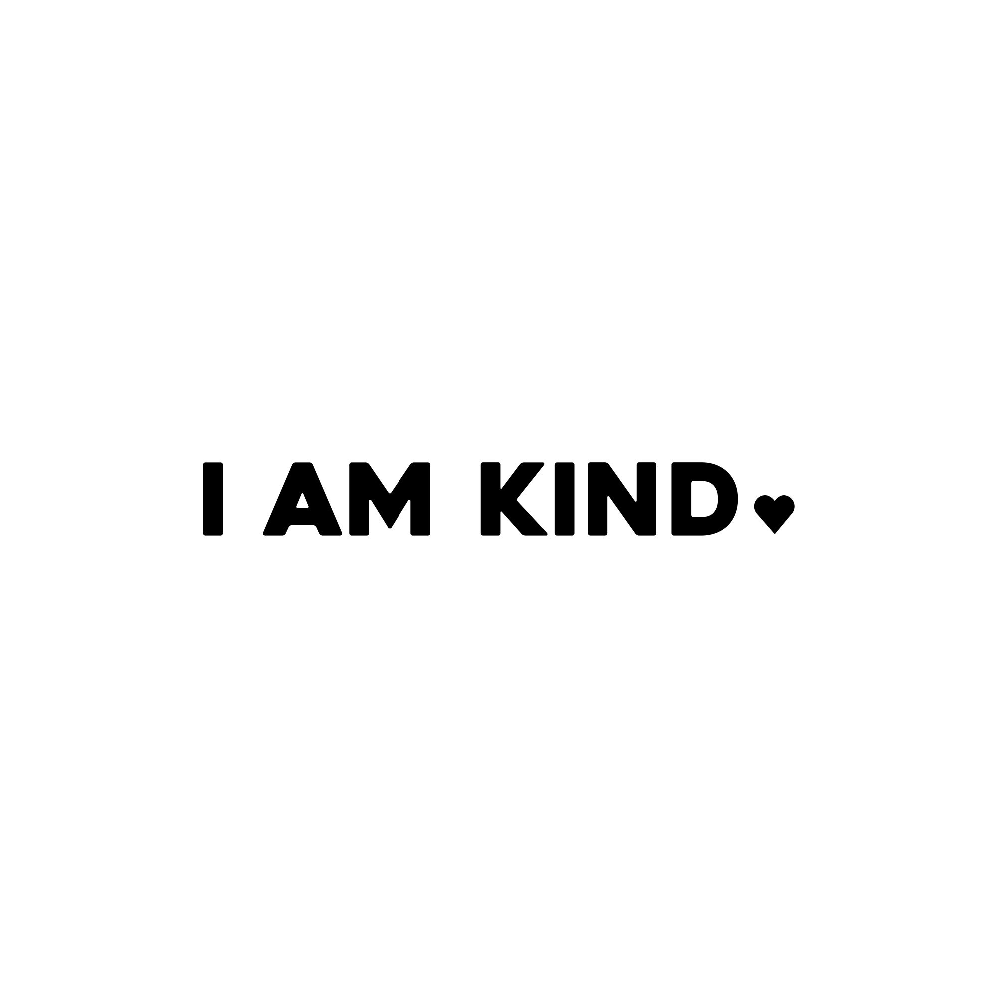 i am kind – Affirmation Stickers Australia
